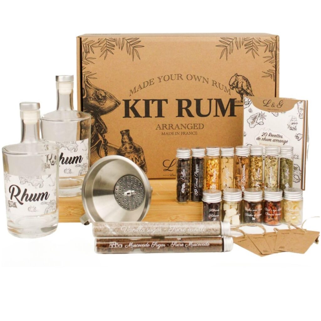 Kit : préparer son propre rhum arrangé - Mes courses en vrac